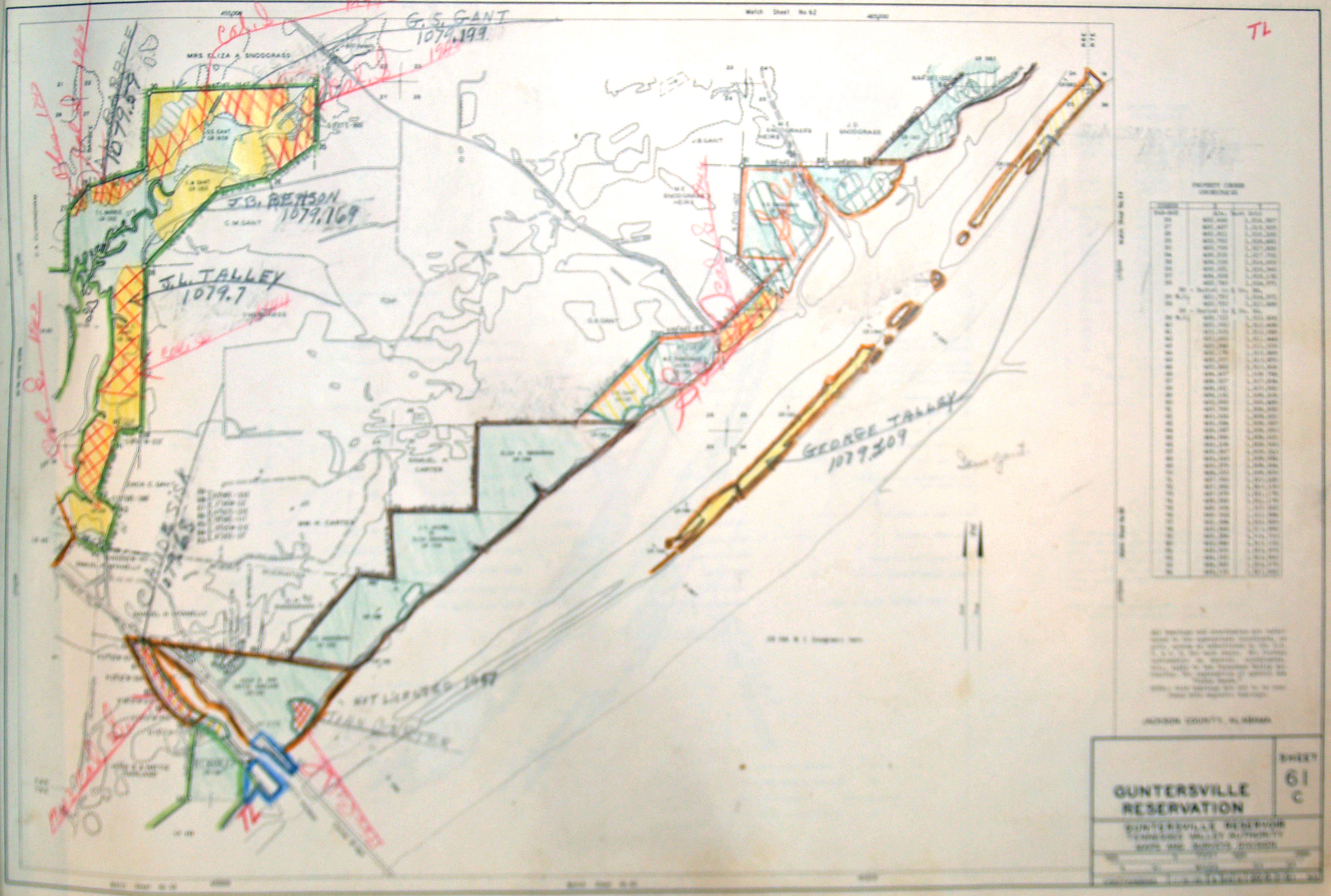 Guntersville Lake Watershed Before TVA